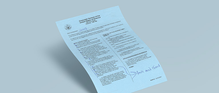 221(g) Refusal - Blue Form at the U.S. Consulate in Chennai, India ...