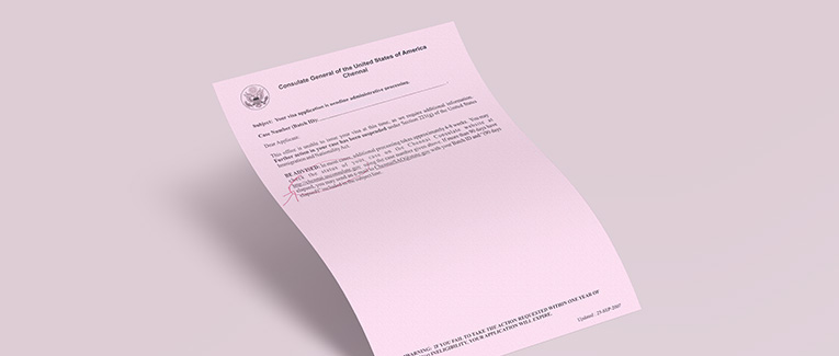 221(g) Refusal - Pink Form at U.S. Consulate in Chennai, India - Immihelp