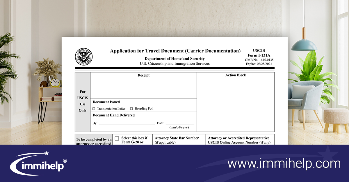Replace green card - permanent resident card - Immihelp