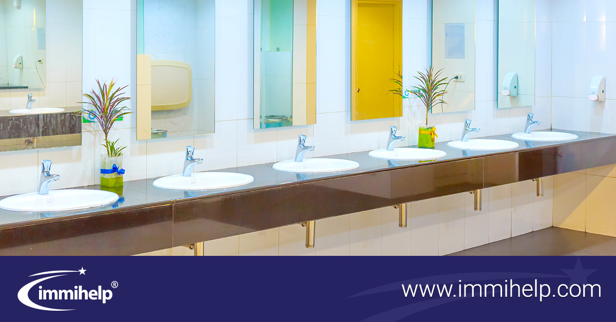 Using a Public Washroom: Sanitation Safety Tips - Immihelp