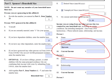 Form I864 sponsorship for mother - Immigration forums for visa, green ...